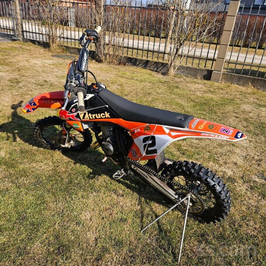 KTM SX 65 2018 in Riga, with an engine capacity of 64.90 L and mileage of 0 thousand km for 1500 €, photo 5 on AUTOMOTO.COM.LV
