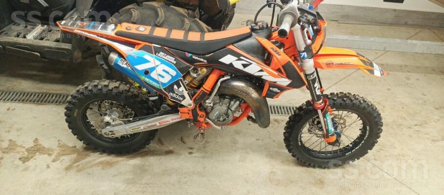 KTM SX 65 2022 in Daugavpils, with an engine capacity of 65.00 L and mileage of 0 thousand km for 2550 €, photo 1 on AUTOMOTO.COM.LV