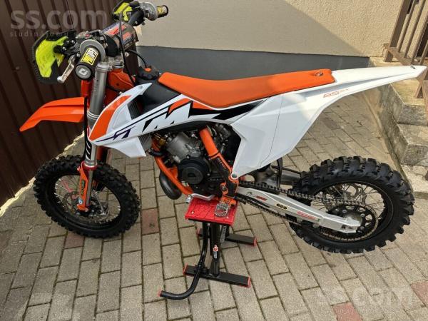 KTM SX 65 2023 in Daugavpils, with an engine capacity of 65.00 L and mileage of 0 thousand km for 2600 €, photo 5 on AUTOMOTO.COM.LV
