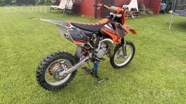 KTM SX 85 2009 in Riga, with an engine capacity of 85.00 L and mileage of 0 thousand km for 1300 €, photo 4 on AUTOMOTO.COM.LV
