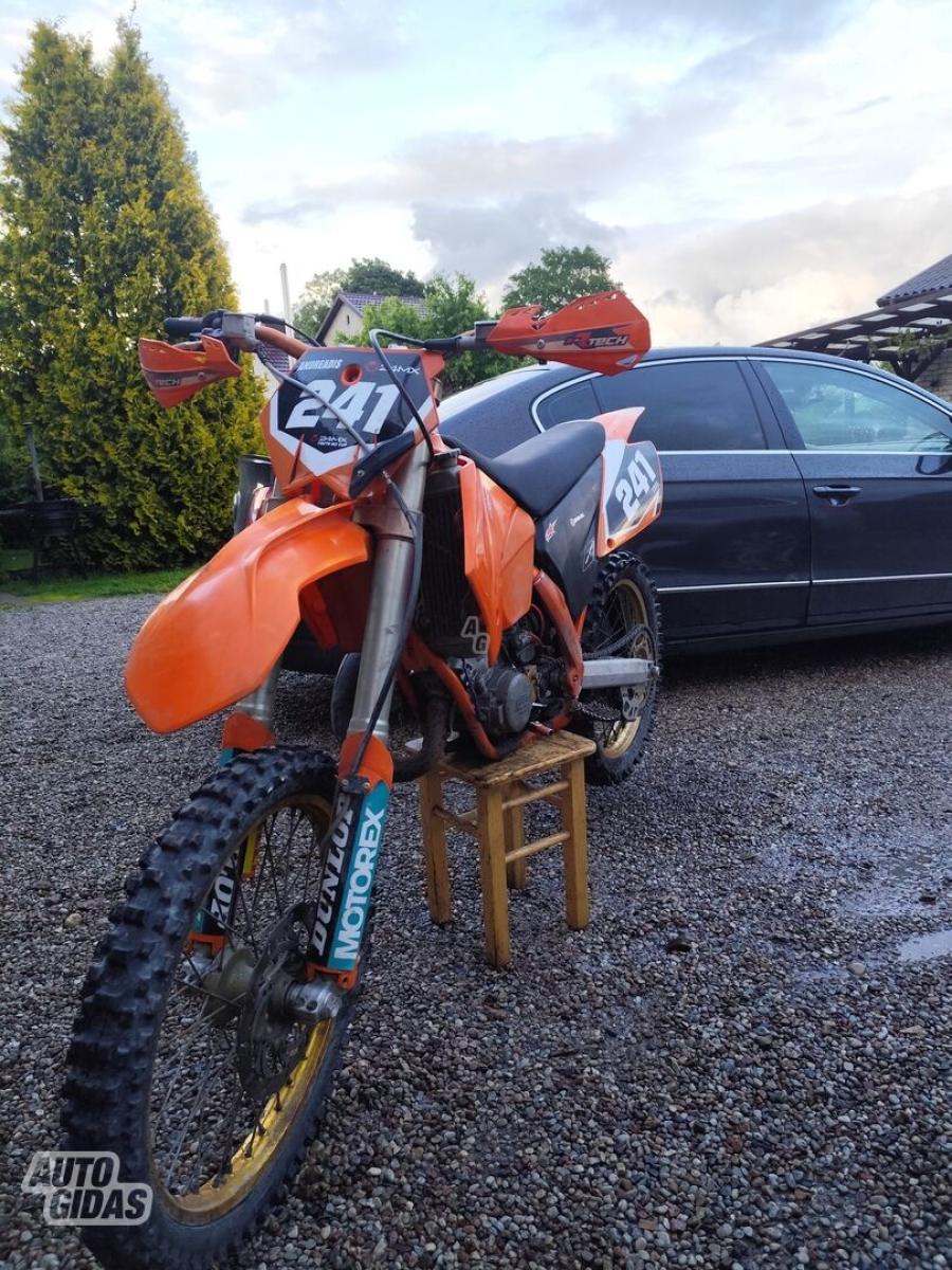KTM SX 2002 in Klaipeda, with an engine capacity of 0.00 L and mileage of 0 thousand km for 1400 €, photo 7 on AUTOMOTO.COM.LV