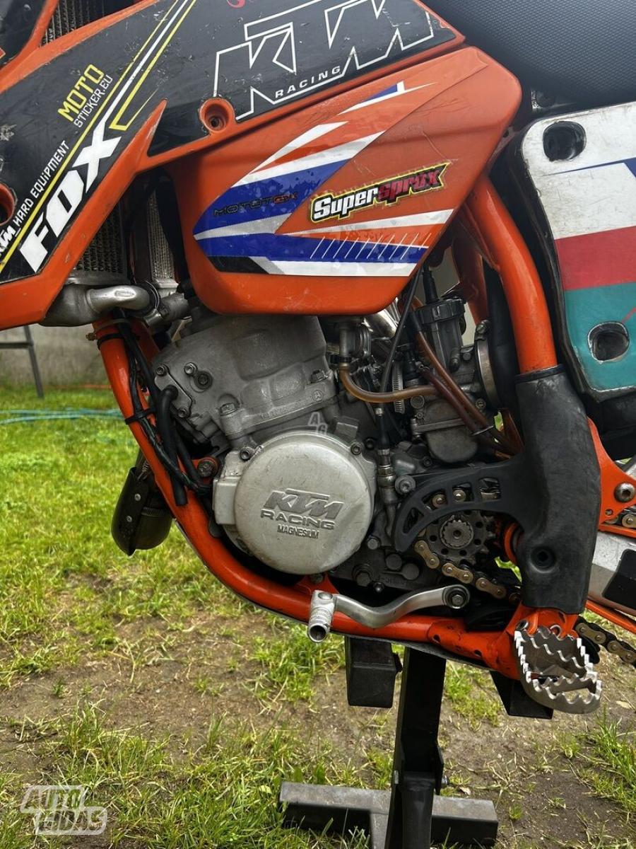 КТМ SX 2002 в Каунас, объемом двигателя 0.13 л и пробегом 0 тыс. км за 1950 €, фото 6 на AUTOMOTO.COM.LV