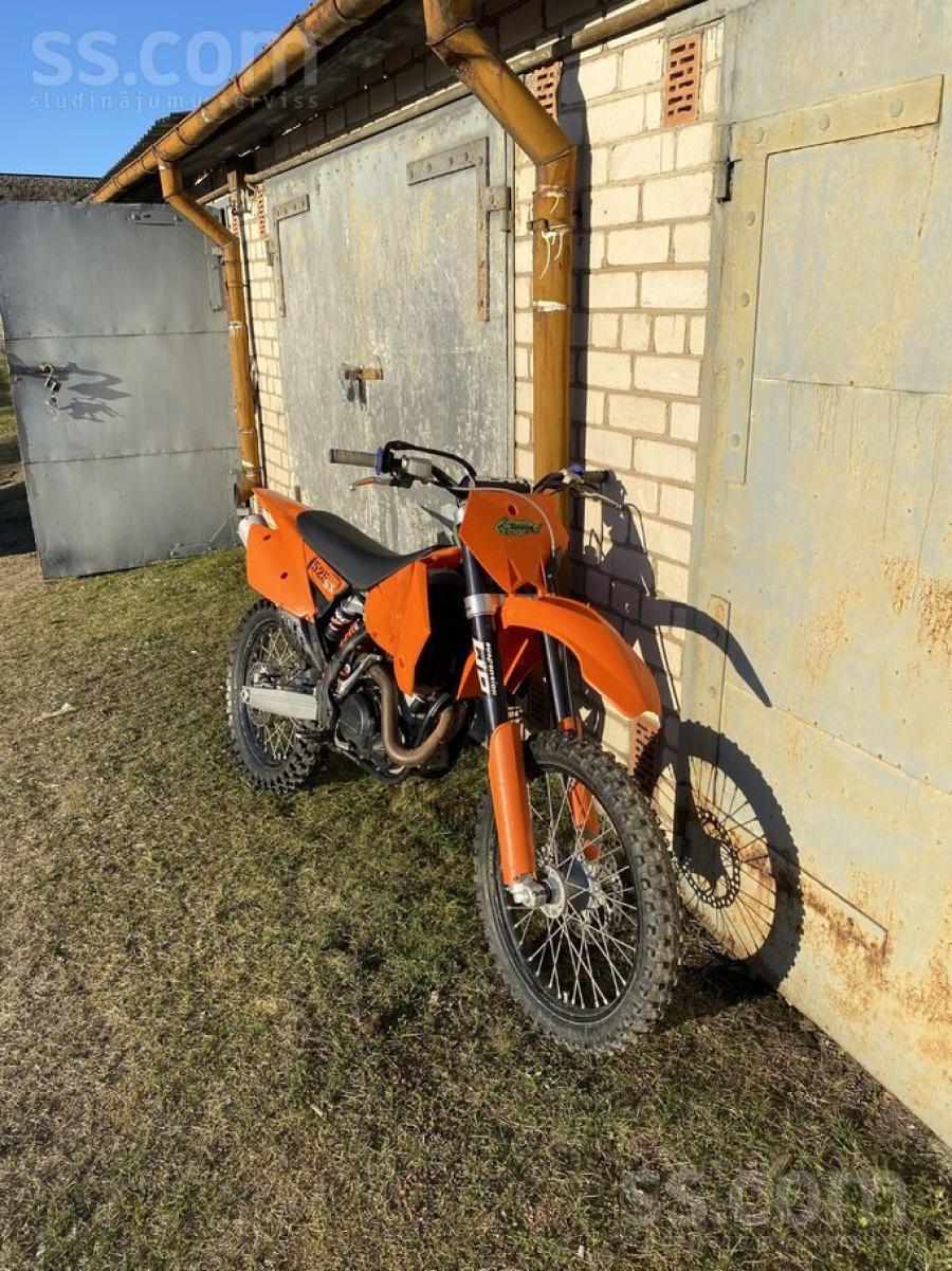 KTM SX 2006 Rēzekne, ar dzinēja tilpumu 0.53 L un nobraukumu 0 tūkst. km par 2200 €, foto 1 vietnē AUTOMOTO.COM.LV