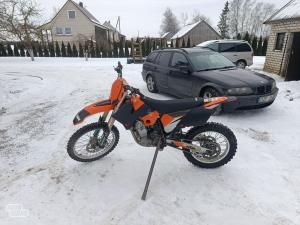 KTM SX 2006 Radviliškis, ar dzinēja tilpumu 0.45 L un nobraukumu 0 tūkst. km par 2200 €, foto  vietnē AUTOMOTO.COM.LV