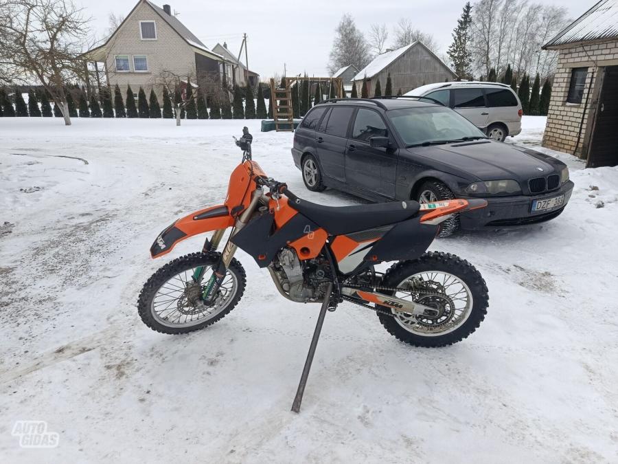 KTM SX 2006 Radviliškis, ar dzinēja tilpumu 0.45 L un nobraukumu 0 tūkst. km par 2200 €, foto 1 vietnē AUTOMOTO.COM.LV