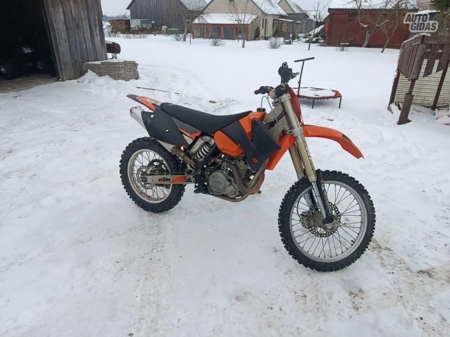 KTM SX 2006 Radviliškis, ar dzinēja tilpumu 0.45 L un nobraukumu 0 tūkst. km par 2200 €, foto 3 vietnē AUTOMOTO.COM.LV