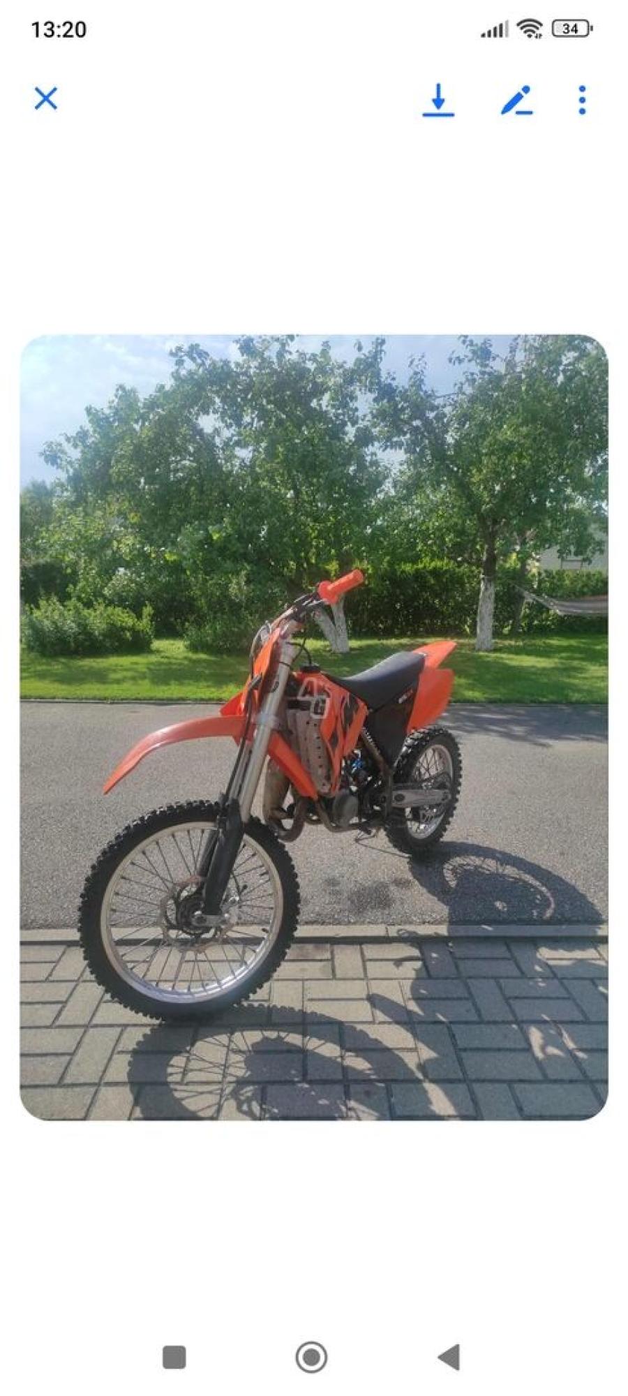 KTM SX 2007 in Plunge, with an engine capacity of 0.00 L and mileage of 0 thousand km for 1300 €, photo 3 on AUTOMOTO.COM.LV
