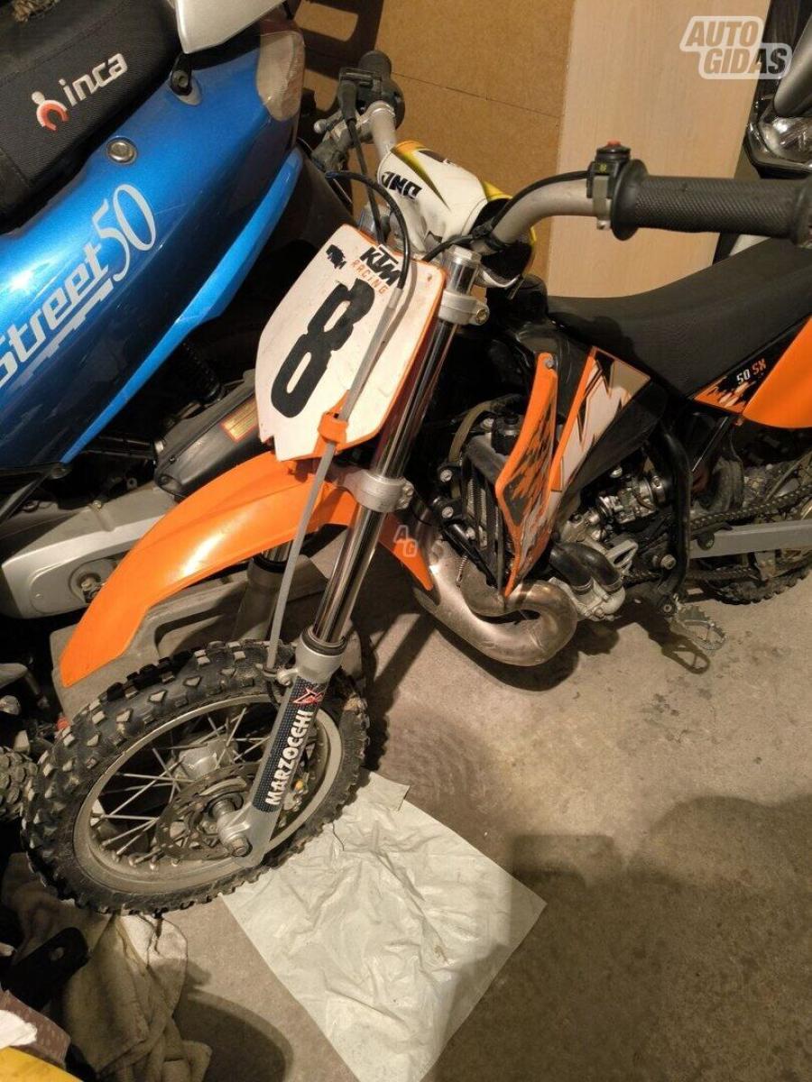 КТМ SX 2008 в Вильнюс, объемом двигателя 0.05 л и пробегом 0 тыс. км за 1000 €, фото 1 на AUTOMOTO.COM.LV