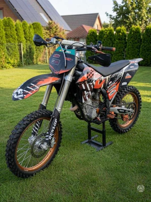 KTM SX 2009 in Vilnius, with an engine capacity of 0.25 L and mileage of 0 thousand km for 2080 €, photo 1 on AUTOMOTO.COM.LV
