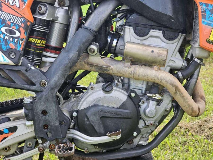 KTM SX 2014 in Moletai, with an engine capacity of 0.25 L and mileage of 40 thousand km for 2800 €, photo 7 on AUTOMOTO.COM.LV