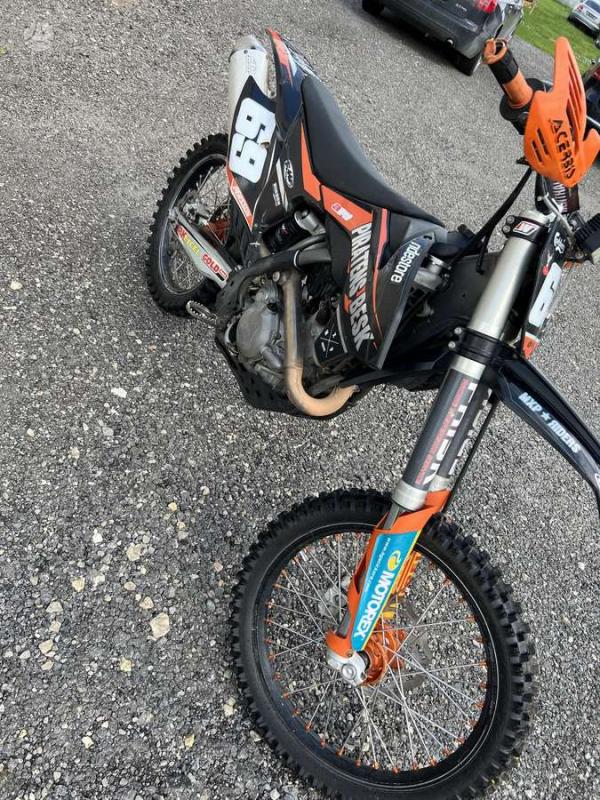 KTM SX 2015 Viļņa, ar dzinēja tilpumu 0.45 L un nobraukumu 0 tūkst. km par 2600 €, foto 3 vietnē AUTOMOTO.COM.LV