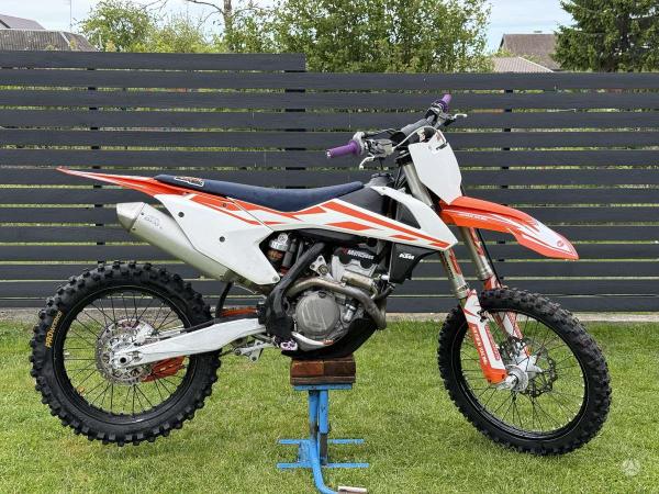 KTM SX 2017 Šilutė, ar dzinēja tilpumu 0.25 L un nobraukumu 250 tūkst. km par 3100 €, foto 1 vietnē AUTOMOTO.COM.LV