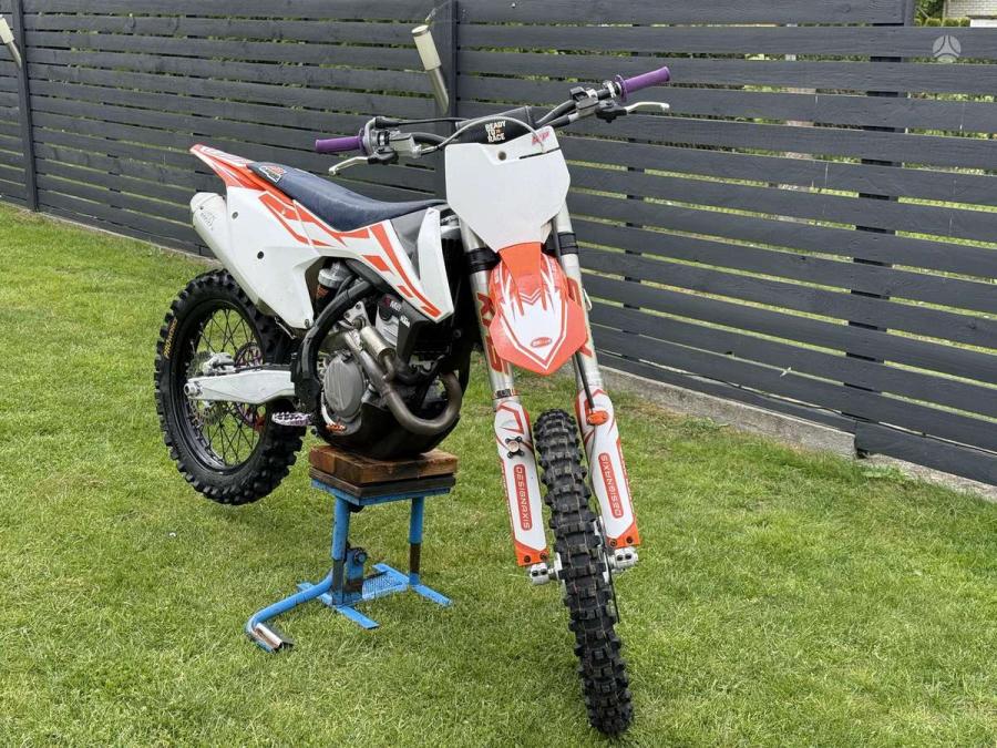KTM SX 2017 in Silute, with an engine capacity of 0.25 L and mileage of 250 thousand km for 3100 €, photo 3 on AUTOMOTO.COM.LV