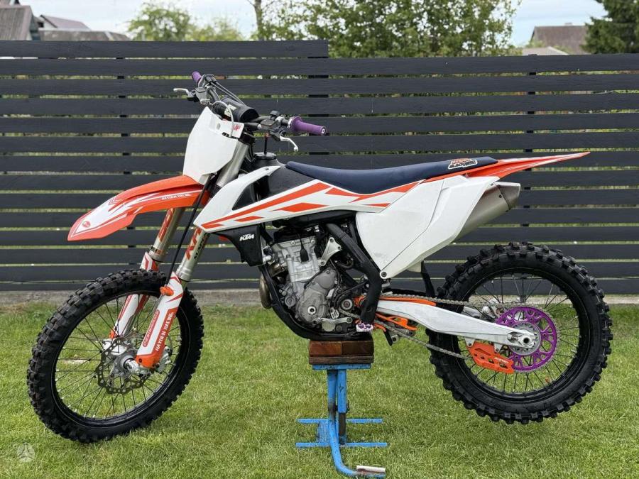 KTM SX 2017 in Silute, with an engine capacity of 0.25 L and mileage of 250 thousand km for 3100 €, photo 5 on AUTOMOTO.COM.LV