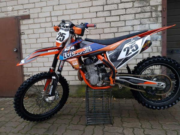 KTM SX 2018 Kauņa, ar dzinēja tilpumu 0.45 L un nobraukumu 140 tūkst. km par 3500 €, foto 3 vietnē AUTOMOTO.COM.LV