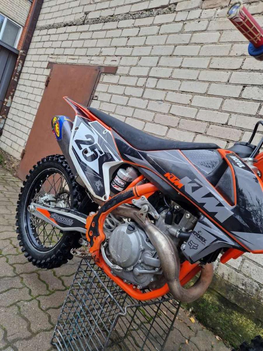 KTM SX 2018 in Kaunas, with an engine capacity of 0.45 L and mileage of 140 thousand km for 3500 €, photo 13 on AUTOMOTO.COM.LV