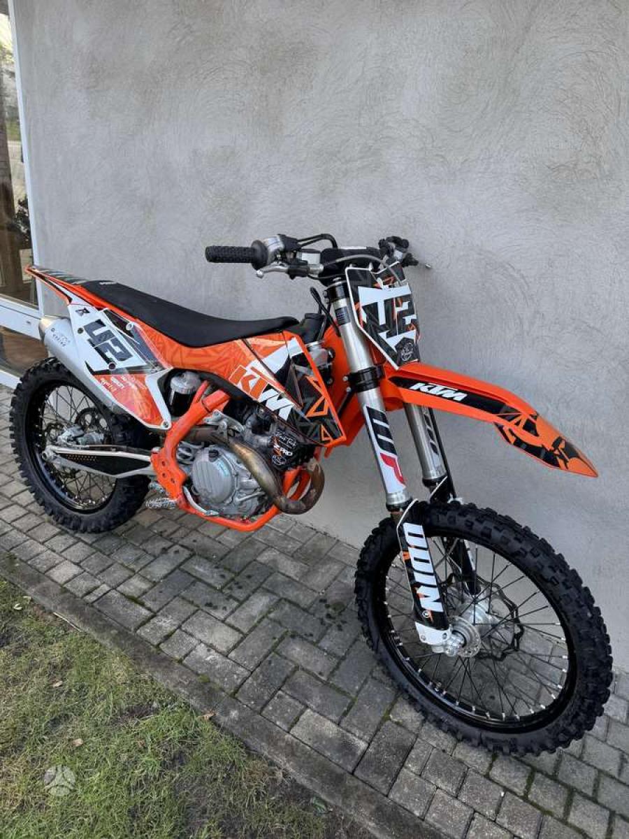 KTM SX 2019 in Kazlu Ruda, with an engine capacity of 0.45 L and mileage of 52 thousand km for 3700 €, photo 5 on AUTOMOTO.COM.LV