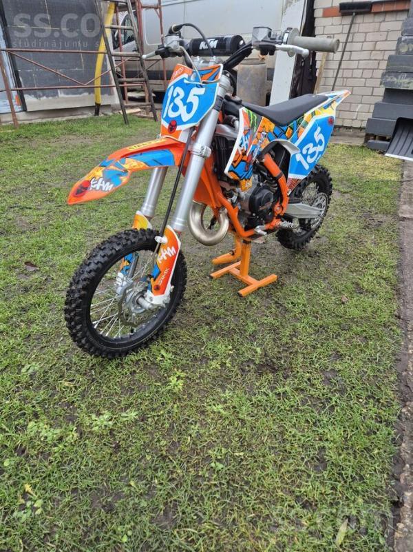 KTM SX 2019 Jelgava, ar dzinēja tilpumu 65.00 L un nobraukumu 0 tūkst. km par 2500 €, foto 1 vietnē AUTOMOTO.COM.LV