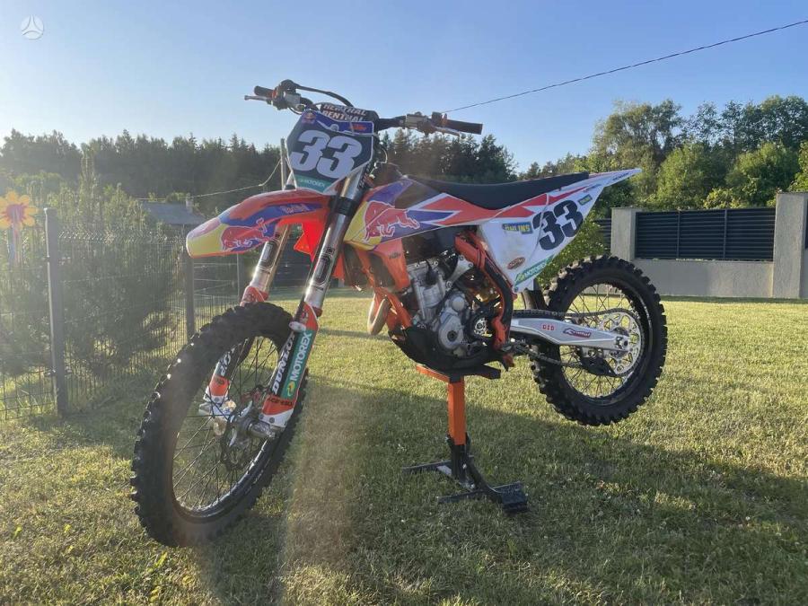 KTM SX 2022 Viļņa, ar dzinēja tilpumu 0.25 L un nobraukumu 32 tūkst. km par 6990 €, foto 15 vietnē AUTOMOTO.COM.LV