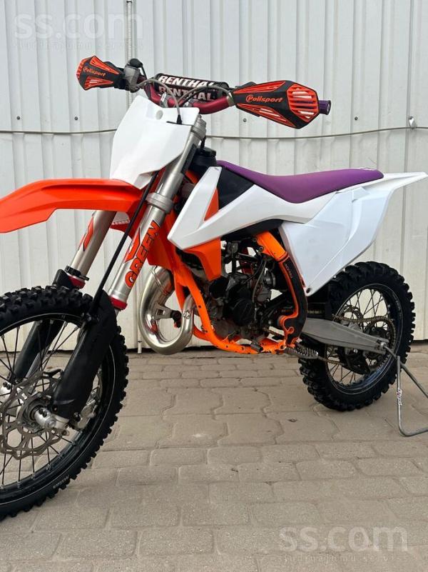 KTM SX 2022 in Jelgava, with an engine capacity of 85.00 L and mileage of 0 thousand km for 2400 €, photo 2 on AUTOMOTO.COM.LV