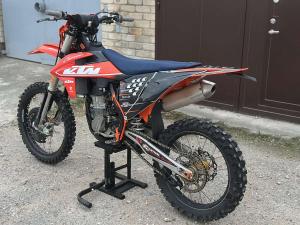 KTM SX 2022 Panevēža, ar dzinēja tilpumu 0.45 L un nobraukumu 100 tūkst. km par 3750 €, foto 4 vietnē AUTOMOTO.COM.LV