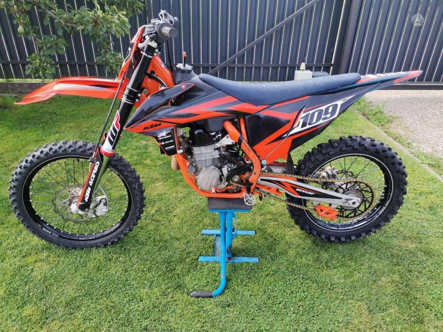 KTM SX 2022 in Panevezys, with an engine capacity of 0.45 L and mileage of 0 thousand km for 3999 €, photo 1 on AUTOMOTO.COM.LV
