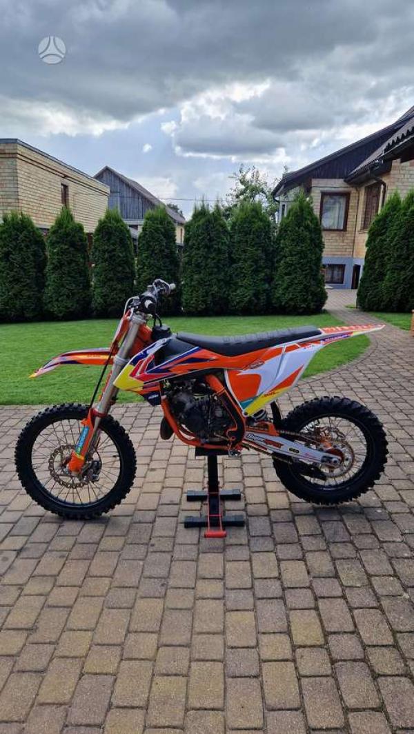 KTM SX 2024 Panevēža, ar dzinēja tilpumu 85.00 L un nobraukumu 0 tūkst. km par 2700 €, foto 6 vietnē AUTOMOTO.COM.LV