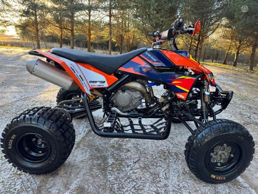 KTM SX 2025 Daugavpils, ar dzinēja tilpumu 0.45 L un nobraukumu 0 tūkst. km par 11200 €, foto 6 vietnē AUTOMOTO.COM.LV