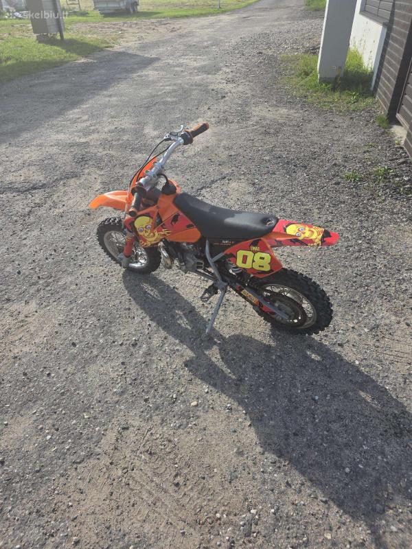 Orange KTM SX 2004 in Alytus, with an engine capacity of 50.00 L and mileage of 0 thousand km for 750 €, photo 1 on AUTOMOTO.COM.LV
