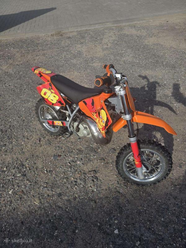 Orange KTM SX 2004 in Alytus, with an engine capacity of 50.00 L and mileage of 0 thousand km for 750 €, photo 3 on AUTOMOTO.COM.LV