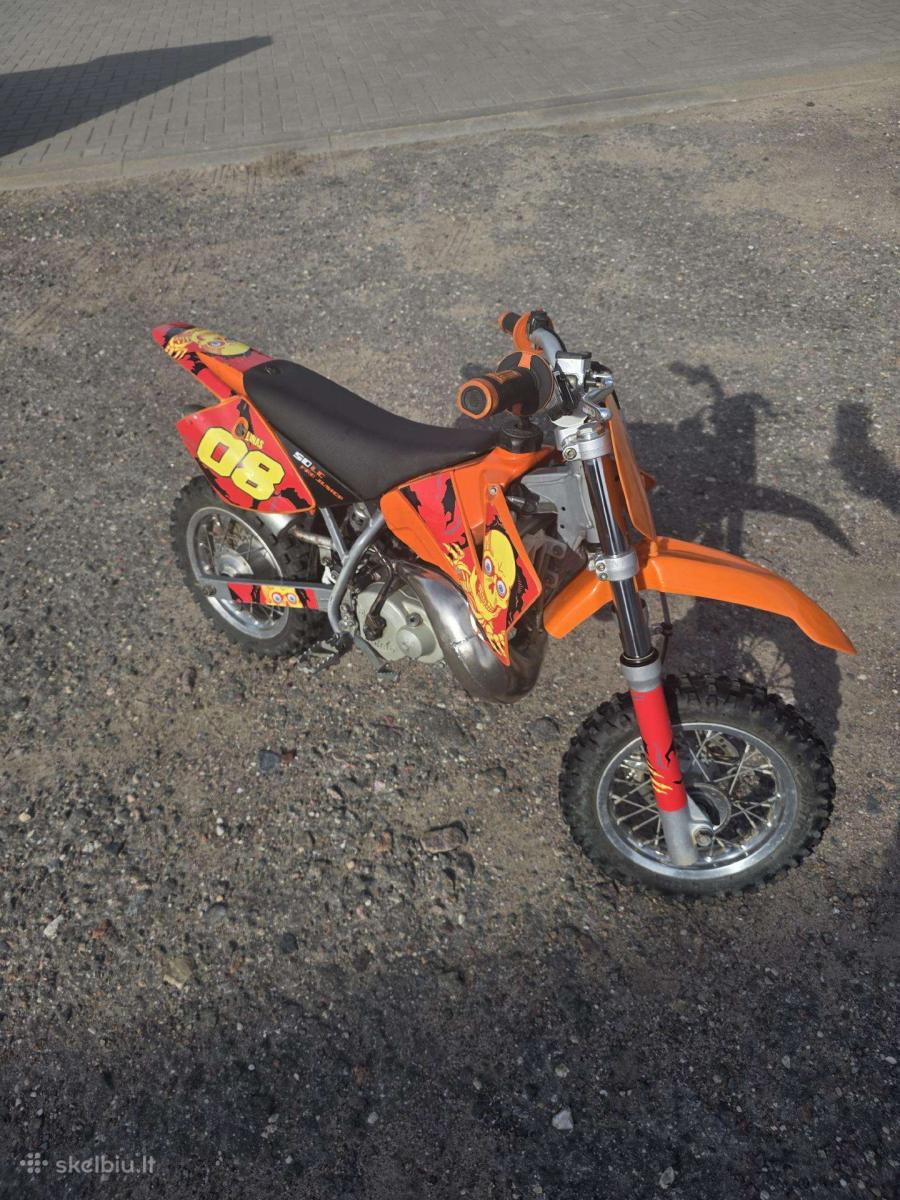 Oranžs KTM SX 2004 Alīta, ar dzinēja tilpumu 50.00 L un nobraukumu 0 tūkst. km par 750 €, foto 3 vietnē AUTOMOTO.COM.LV