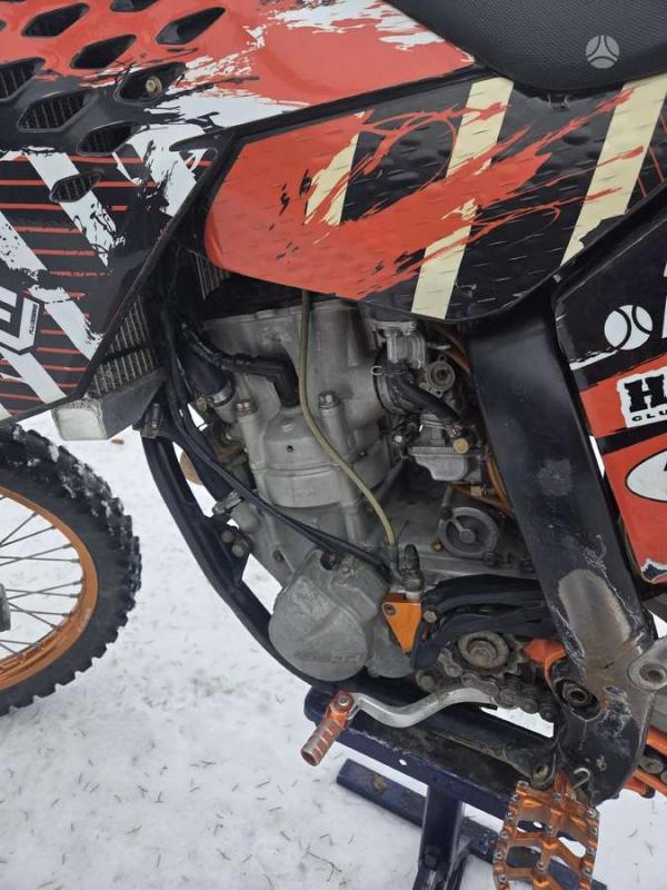 Oranžs KTM SX 2007 Rokiškis, ar dzinēja tilpumu 0.25 L un nobraukumu 14 tūkst. km par 2100 €, foto 7 vietnē AUTOMOTO.COM.LV