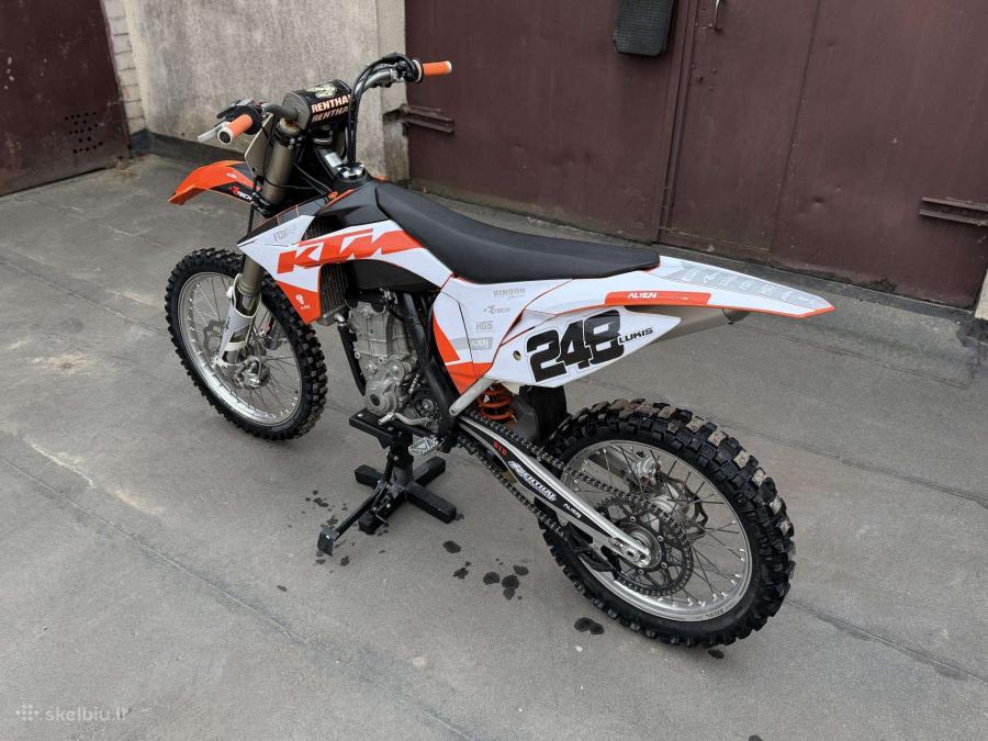 Oranžs KTM SX 2012 Viļņa, ar dzinēja tilpumu 0.45 L un nobraukumu 174 tūkst. km par 3000 €, foto 4 vietnē AUTOMOTO.COM.LV
