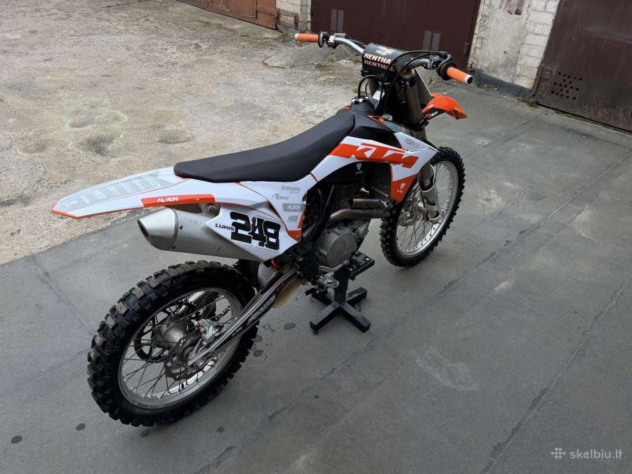 Oranžs KTM SX 2012 Viļņa, ar dzinēja tilpumu 0.45 L un nobraukumu 174 tūkst. km par 3000 €, foto 5 vietnē AUTOMOTO.COM.LV