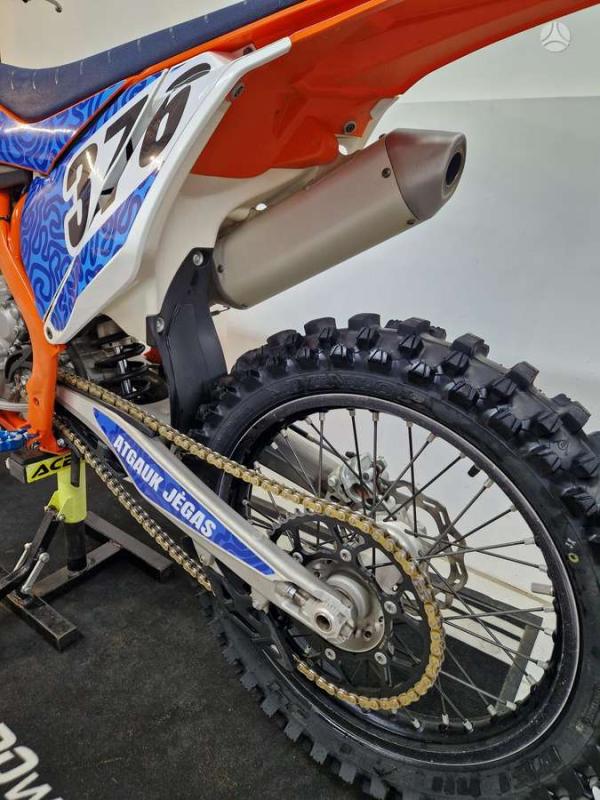 Oranžs KTM SX 2018 Prienai, ar dzinēja tilpumu 0.35 L un nobraukumu 113 tūkst. km par 3400 €, foto 4 vietnē AUTOMOTO.COM.LV