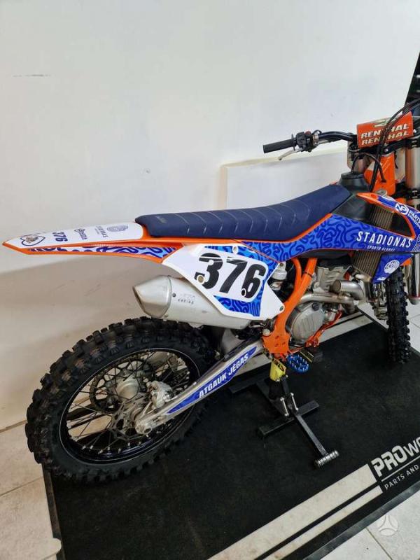 Oranžs KTM SX 2018 Prienai, ar dzinēja tilpumu 0.35 L un nobraukumu 113 tūkst. km par 3400 €, foto 5 vietnē AUTOMOTO.COM.LV