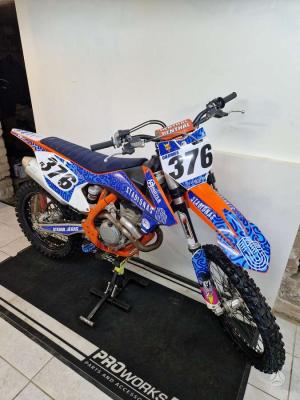 Orange KTM SX 2018 in Prienai, with an engine capacity of 0.35 L and mileage of 113 thousand km for 3400 €, photo 7 on AUTOMOTO.COM.LV
