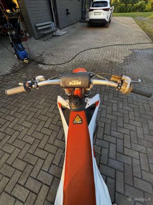 White KTM SX 2022 in Vilnius, with an engine capacity of 85.00 L and mileage of 0 thousand km for 2900 €, photo 11 on AUTOMOTO.COM.LV