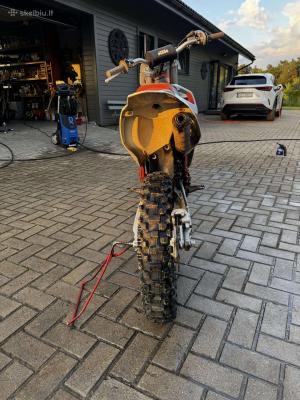 White KTM SX 2022 in Vilnius, with an engine capacity of 85.00 L and mileage of 0 thousand km for 2900 €, photo 12 on AUTOMOTO.COM.LV