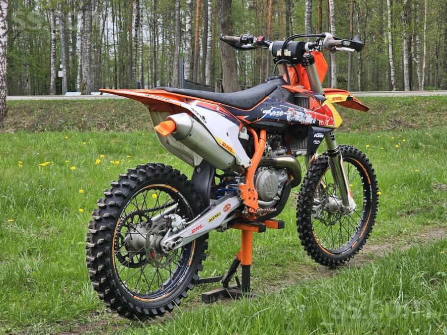 KTM SXF 450 2018 in Riga, with an engine capacity of 0.45 L and mileage of 0 thousand km for 3450 €, photo 4 on AUTOMOTO.COM.LV
