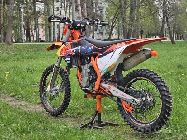 КТМ SXF 450 2018 в Рига, объемом двигателя 0.45 л и пробегом 0 тыс. км за 3450 €, фото 4 на AUTOMOTO.COM.LV