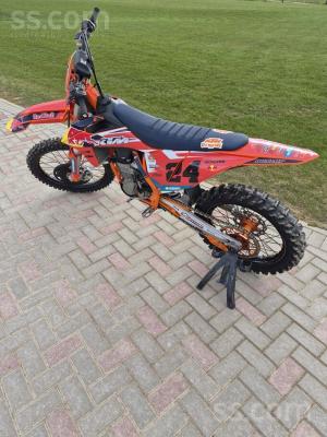 KTM SXF 450 2021 in Kuldiga, with an engine capacity of 0.45 L and mileage of 0 thousand km for 5100 €, photo 4 on AUTOMOTO.COM.LV