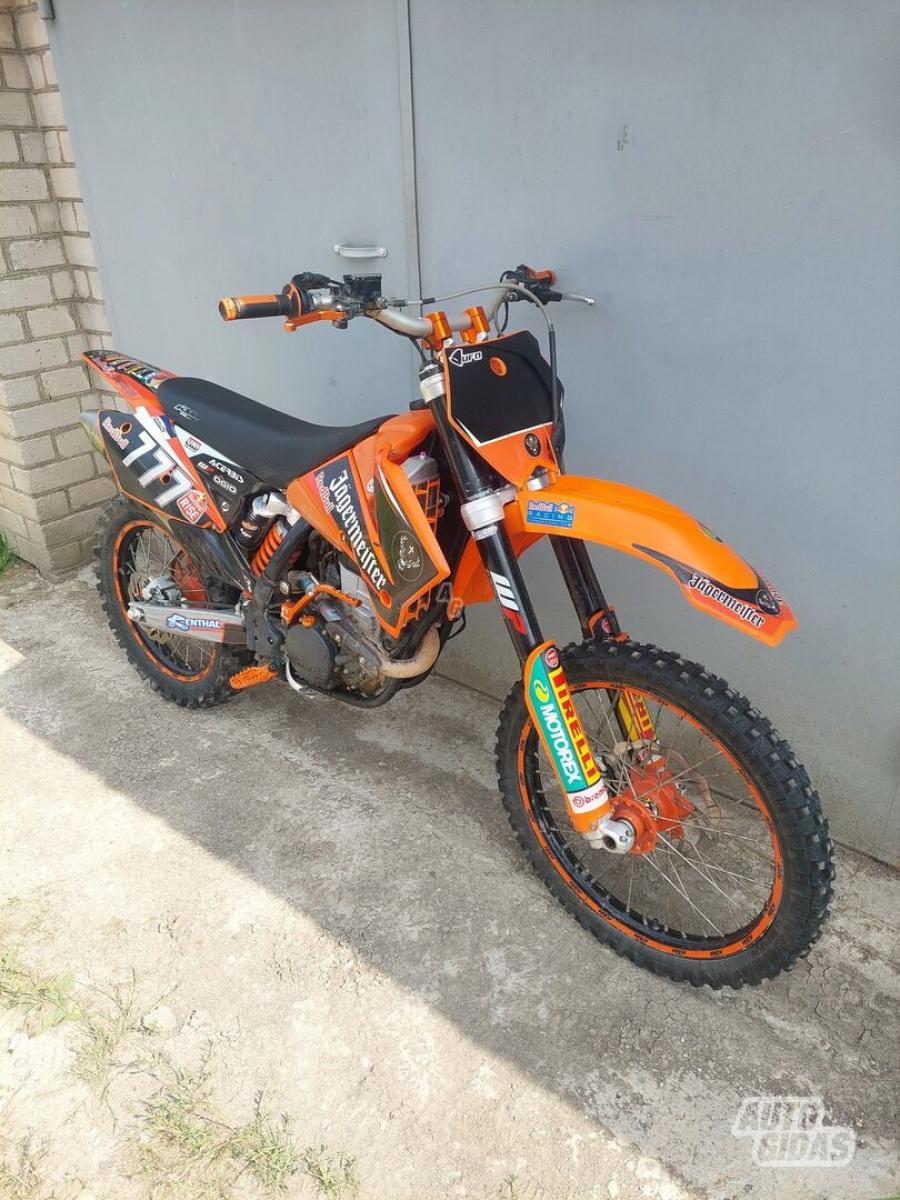 KTM SXF 2007 in Jonava, with an engine capacity of 0.25 L and mileage of 0 thousand km for 1850 €, photo 1 on AUTOMOTO.COM.LV