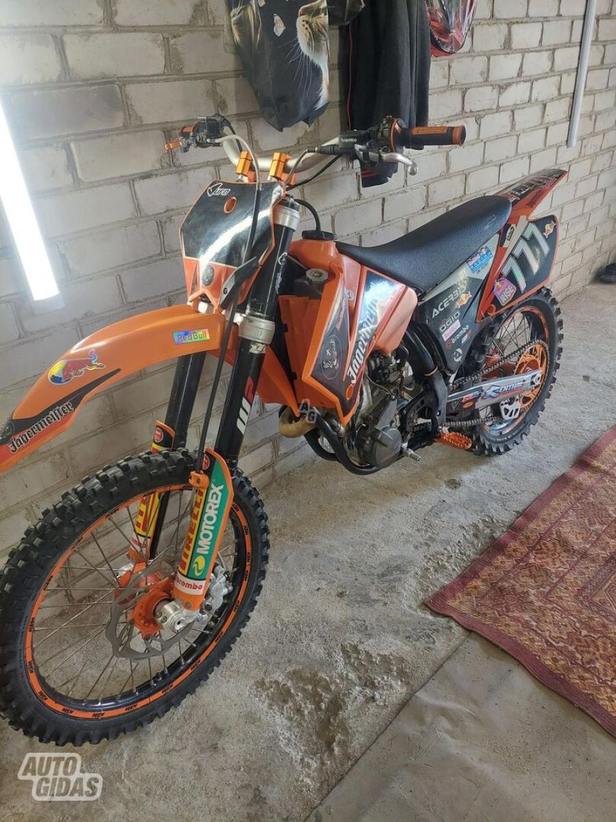 KTM SXF 2007 in Jonava, with an engine capacity of 0.25 L and mileage of 0 thousand km for 1850 €, photo 4 on AUTOMOTO.COM.LV