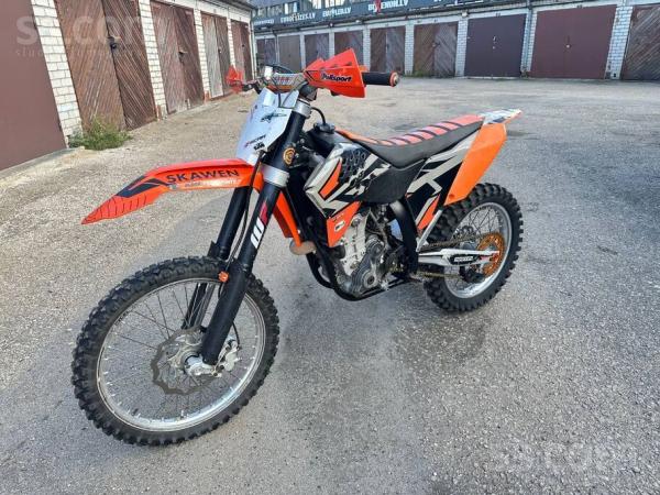 KTM SXF 2007 in Riga, with an engine capacity of 0.45 L and mileage of 0 thousand km for 2400 €, photo 3 on AUTOMOTO.COM.LV