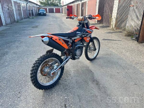 KTM SXF 2007 in Riga, with an engine capacity of 0.45 L and mileage of 0 thousand km for 2400 €, photo 4 on AUTOMOTO.COM.LV