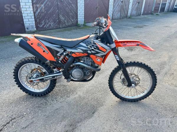 KTM SXF 2007 in Riga, with an engine capacity of 0.45 L and mileage of 0 thousand km for 2400 €, photo 5 on AUTOMOTO.COM.LV