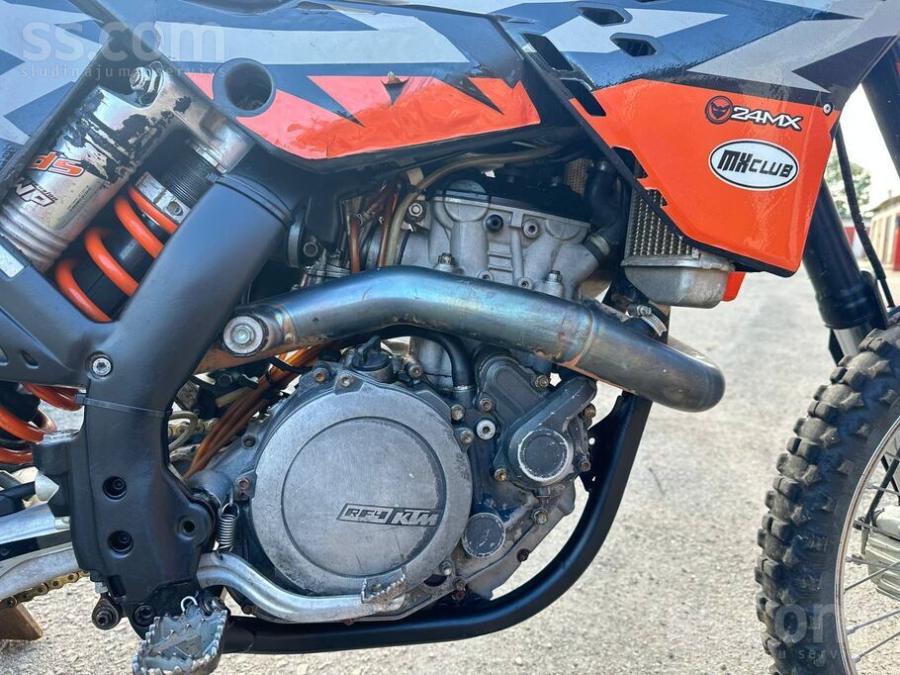 KTM SXF 2007 in Riga, with an engine capacity of 0.45 L and mileage of 0 thousand km for 2400 €, photo 6 on AUTOMOTO.COM.LV