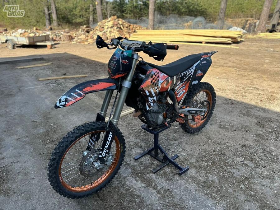 KTM SXF 2008 Pabradė, ar dzinēja tilpumu 0.00 L un nobraukumu 0 tūkst. km par 2400 €, foto 1 vietnē AUTOMOTO.COM.LV