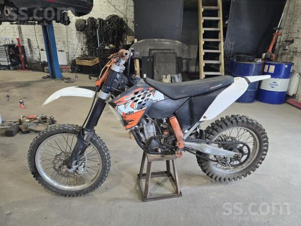KTM SXF 2009 in Riga, with an engine capacity of 0.25 L and mileage of 0 thousand km for 2000 €, photo 2 on AUTOMOTO.COM.LV
